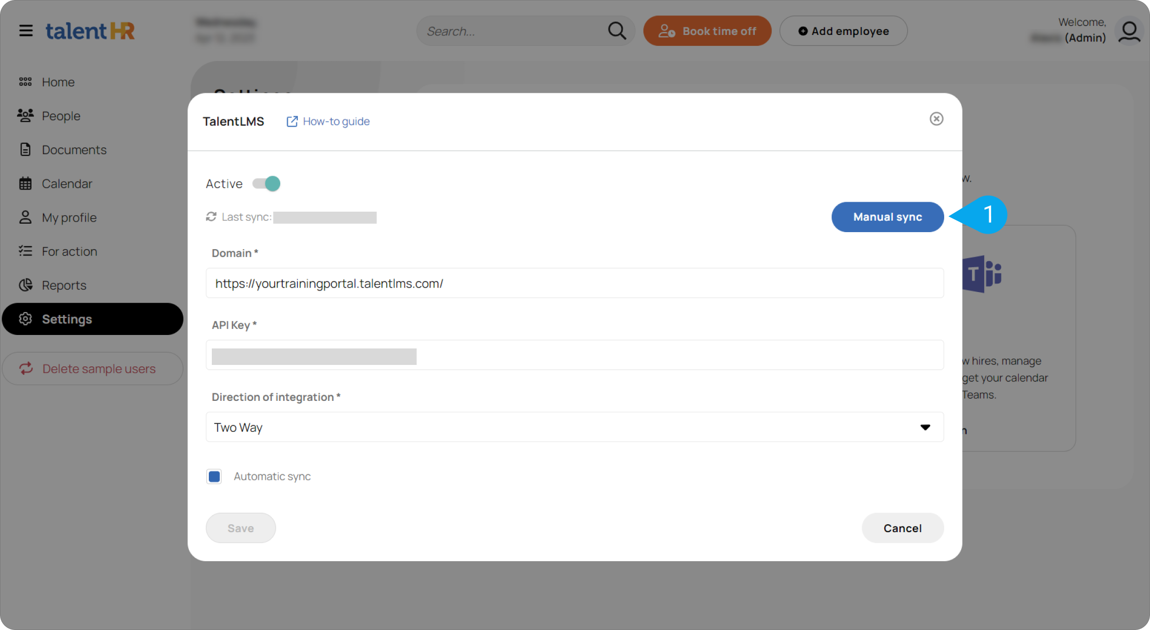 How to integrate your TalentLMS portal with your TalentHR domain ...